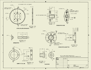 Kegans Engineering Portfolio: Sproket Assembly project