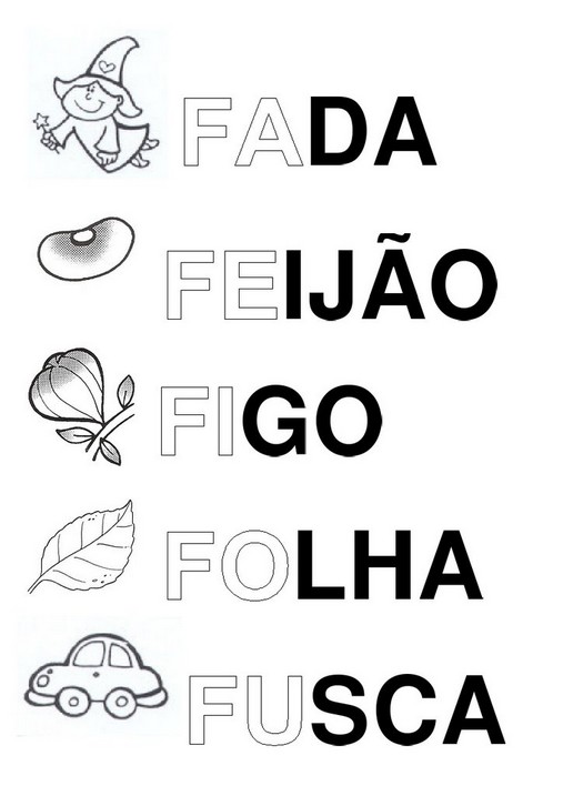 Objetos con la letra f - Imagui