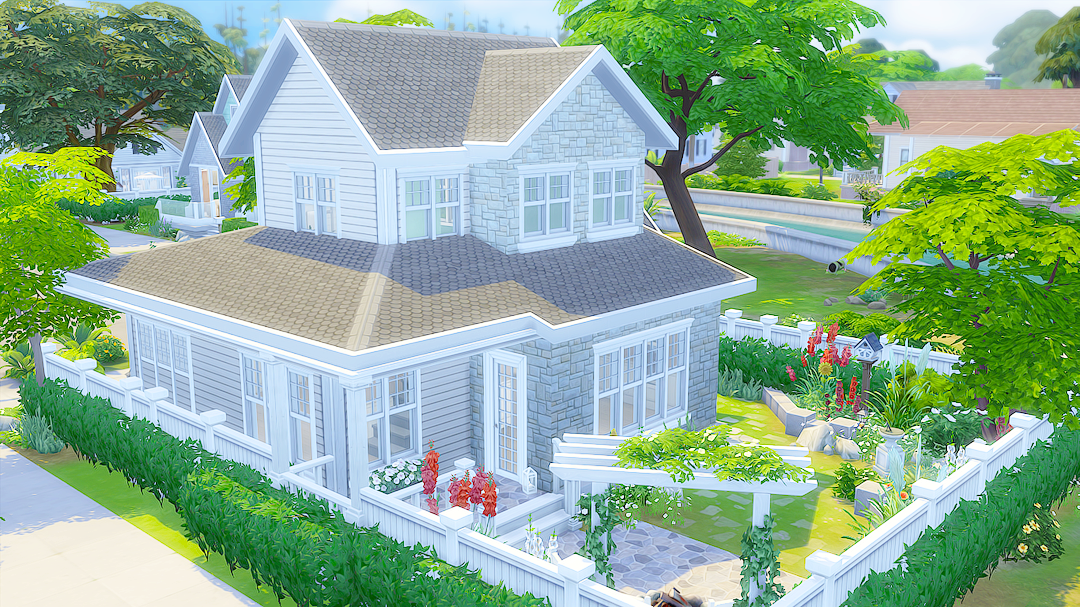 Sims 4 CC's - The Best: Riverlane Starter by THE PLUMBOB ARCHITECT