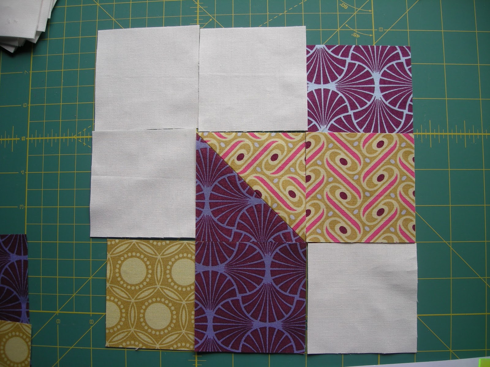 Elven Garden Quilts: {QAL} Block 9 Dutch Rose