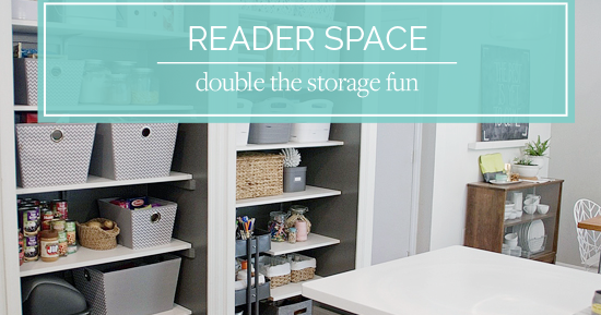 IHeart Organizing: Reader Space: Double the Storage Fun