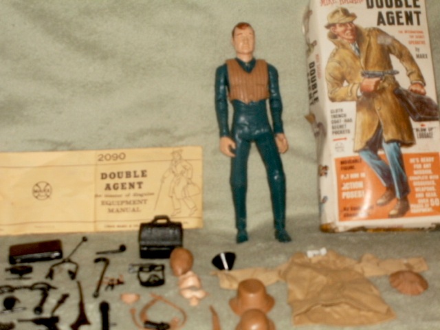 Vintage Marx Mike Hazard Secret Agent toy: I owned this!