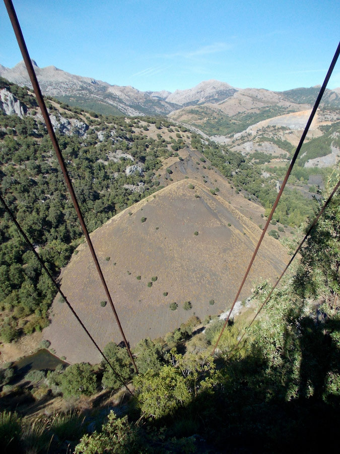 MTI Minas Castilla y León: Minas de Sabero: Cable del terri