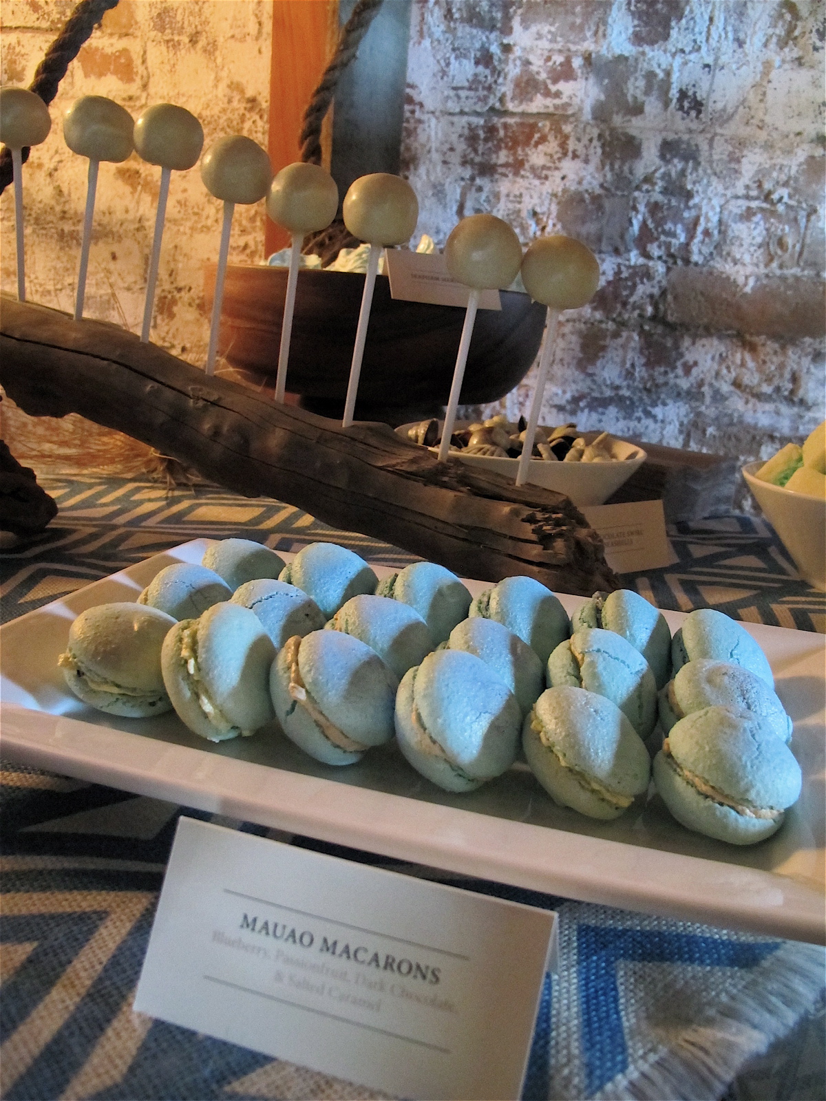 Spongedrop: Ocean themed Dessert Table: Mum's Wedding