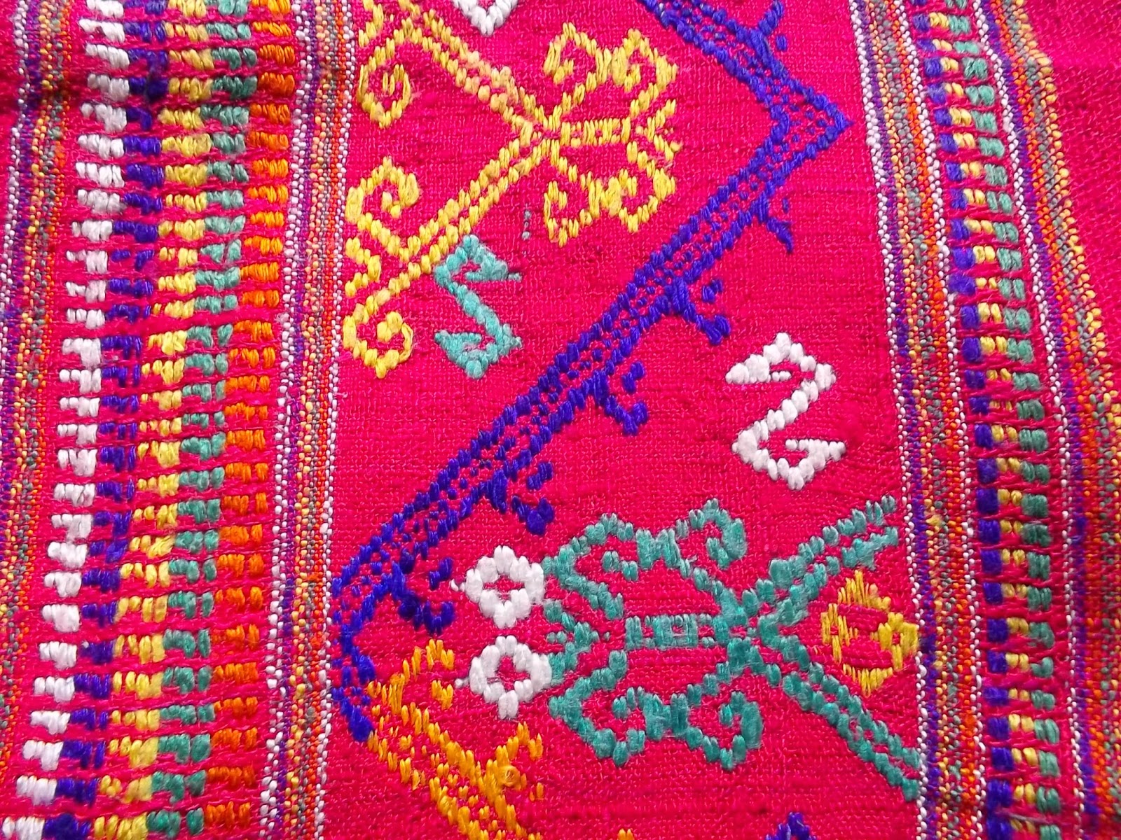Yellow roses: A visit to Laos- Part 1 Textiles