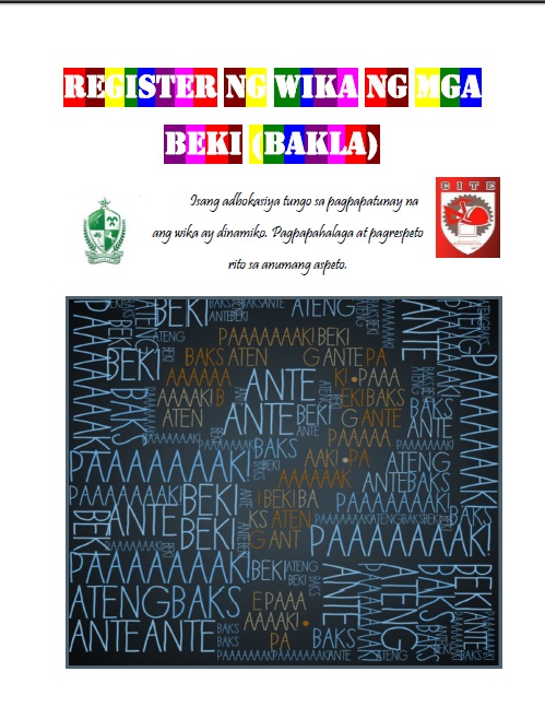 Register ng wika ng mga Beki (Bading)