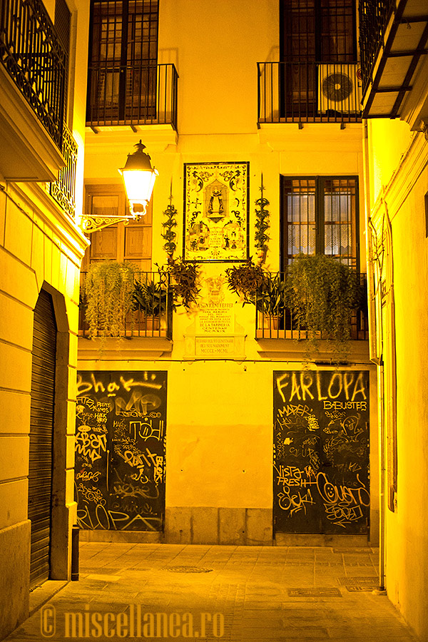 Miscellanea: Barcelona, nu Valencia.