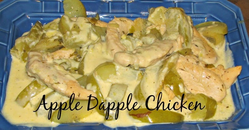 APPLE DAPPLE CHICKEN & APPLES