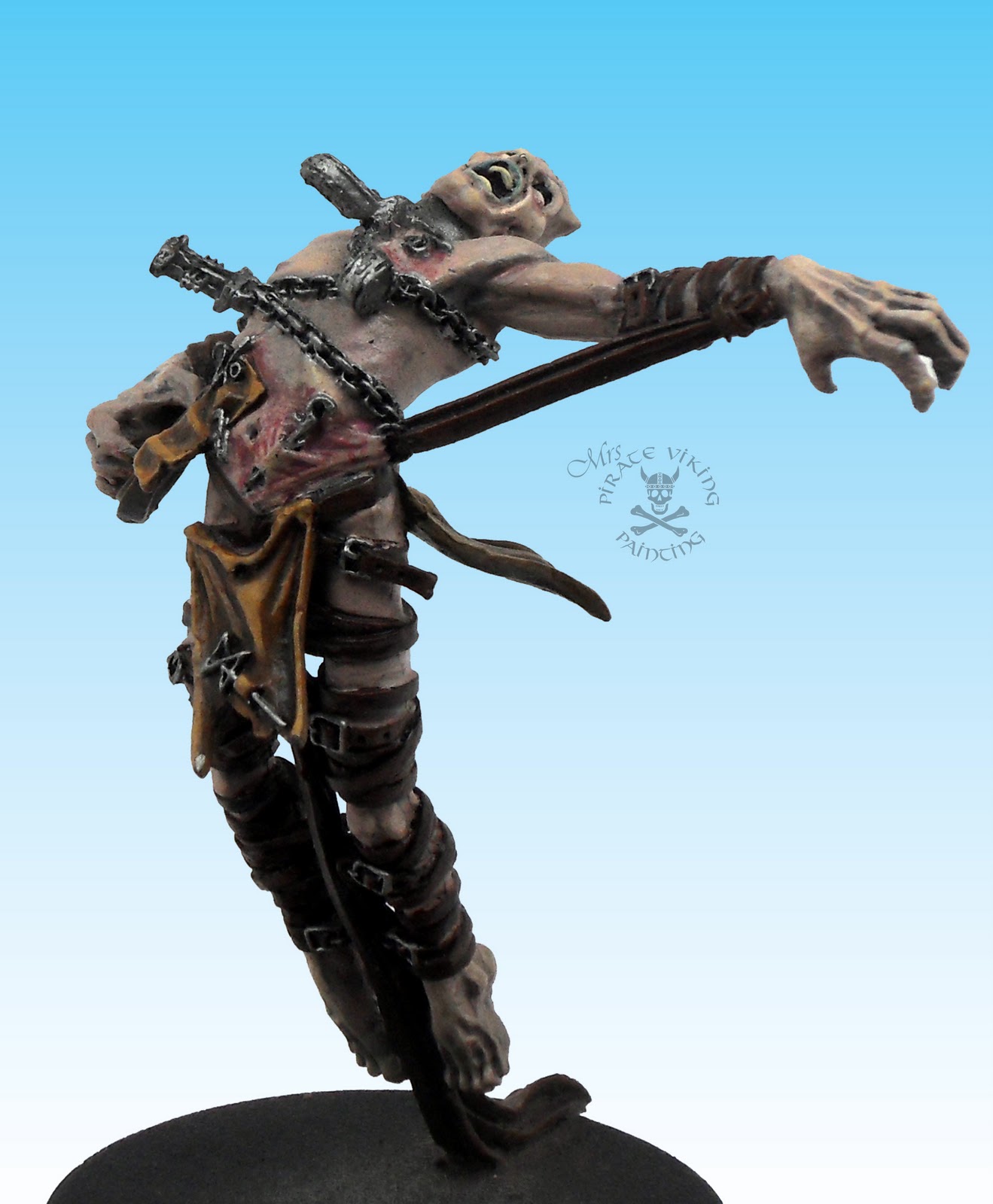 Pirate Viking Painting: Chaplain Lemartes and Cherubael