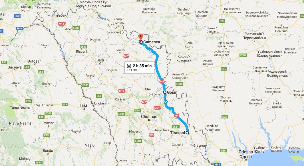 Travel with Kevin and Ruth: A country drive in Transnistria
