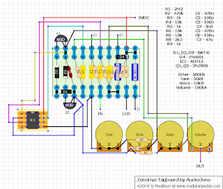 StompBoXed - The Guitar Pedal Builders Repository: Zendrive / Zen Drive ...