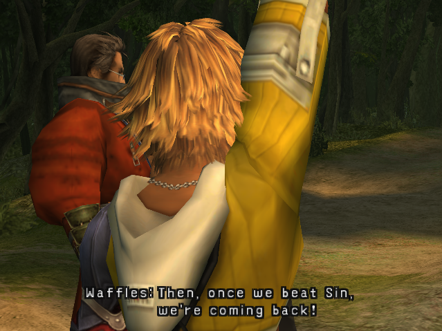 Let's Play Final Fantasy X: Part 11: Rides ze Shoopuf!!