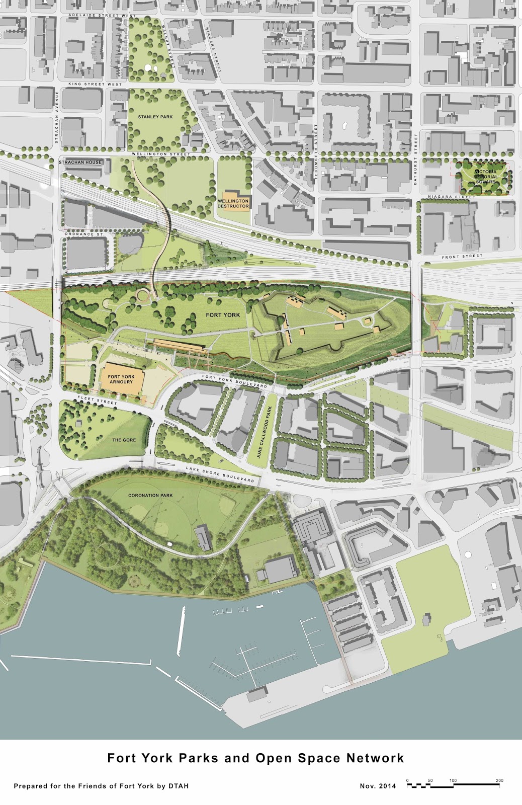 Fort York and Garrison Common Maps: ‘Old’ Fort York