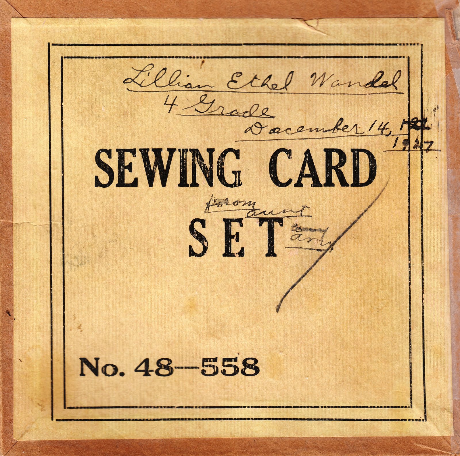Dull Tool Dim Bulb: The Art of Sewing Cards (Sewing Card Set No. 48-558)