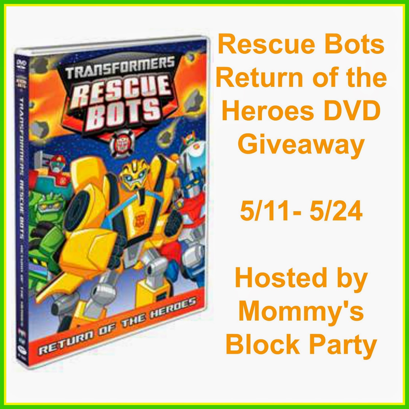 Rescue Bots Return of the Heroes DVD Available May 12th + #Giveaway ...
