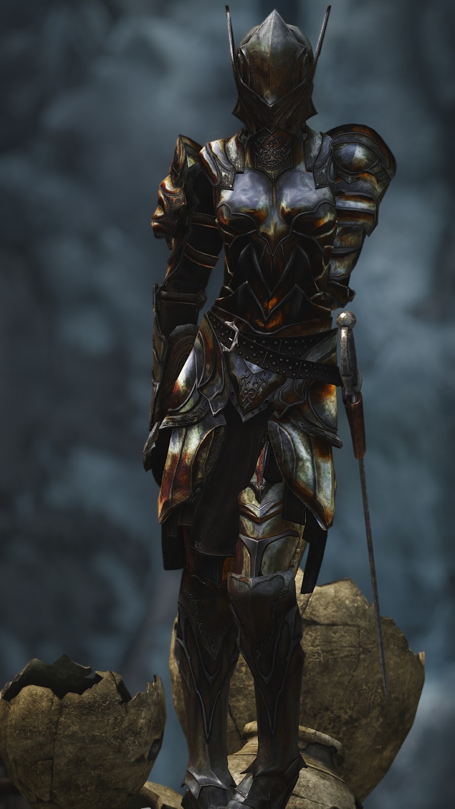 Reinforced Ebony Armor UNP 4K