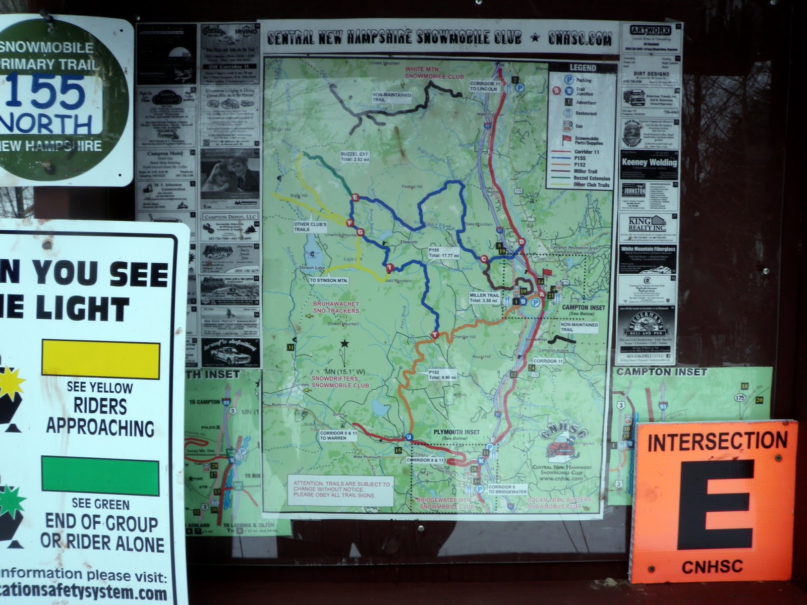 New Hampshire Snowmobile Trail Map