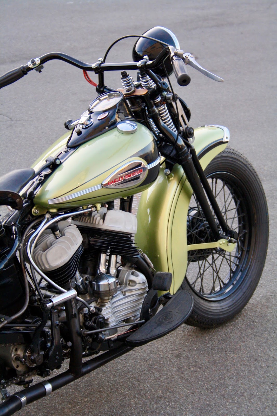 JAMESVILLE MOTORCYCLES: JAMESVILLE '45 WLC FLATHEAD