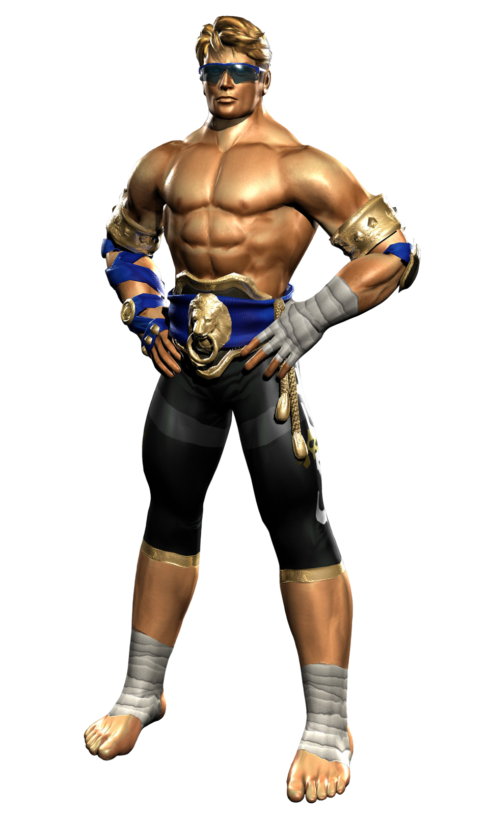 All Videogame Fighting Characters: Johnny Cage (MORTAL KOMBAT)