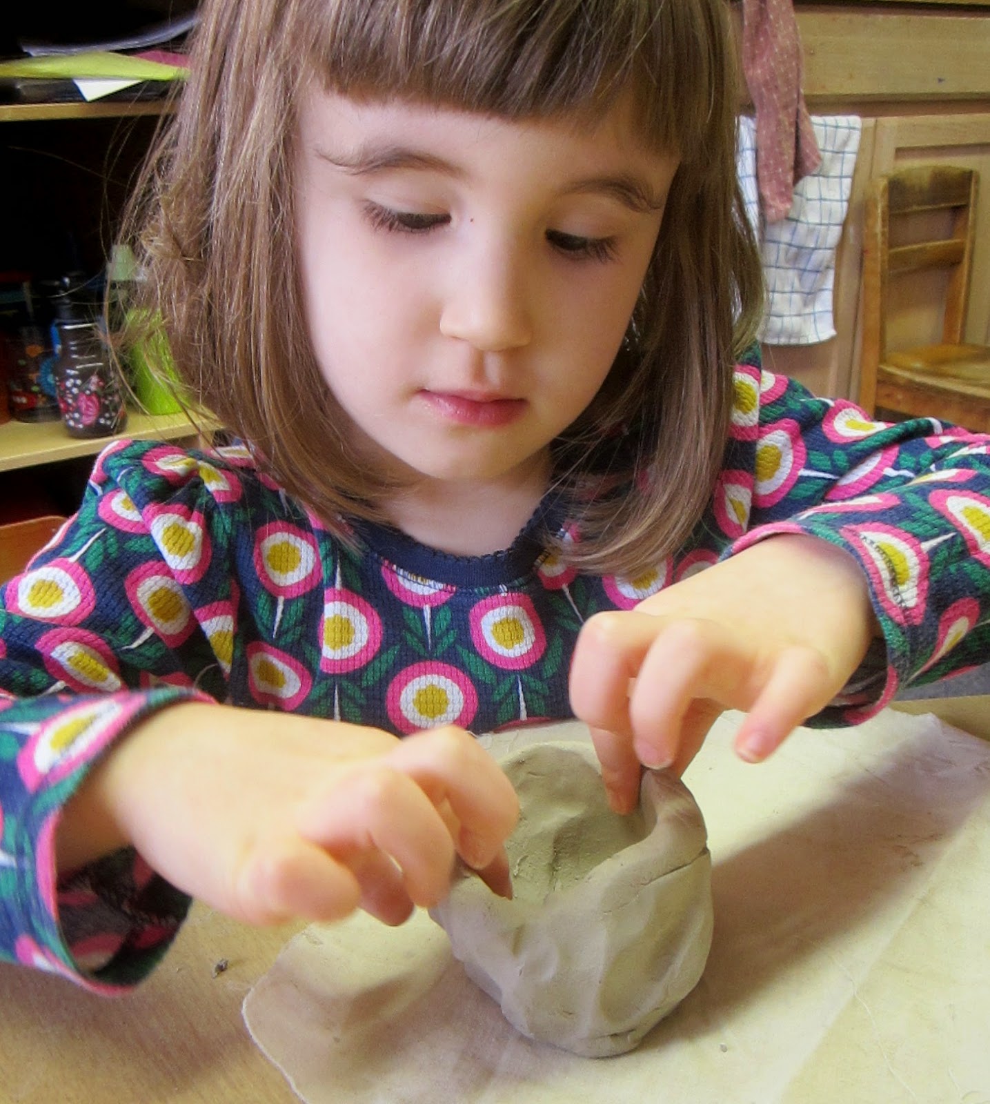 art and soul preschool: Creating with Clay