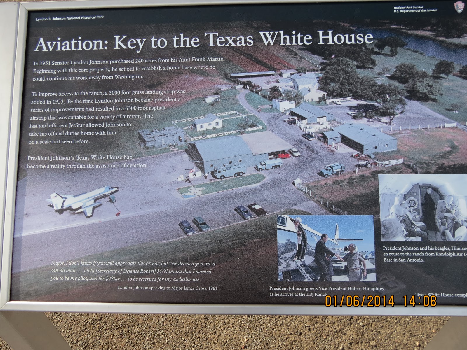 Grandpa Bill and Black Beauty Travel: LBJ National Historic Park, Texas ...