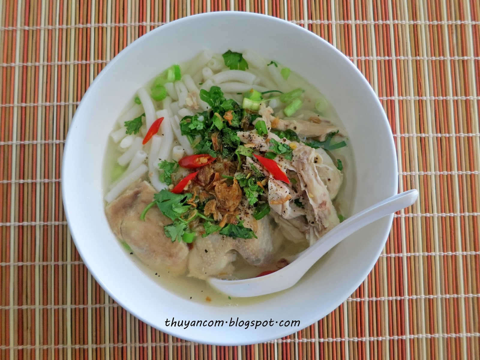 Blog of Salt: Nui Ga - Vietnamese Chicken Noodle Soup