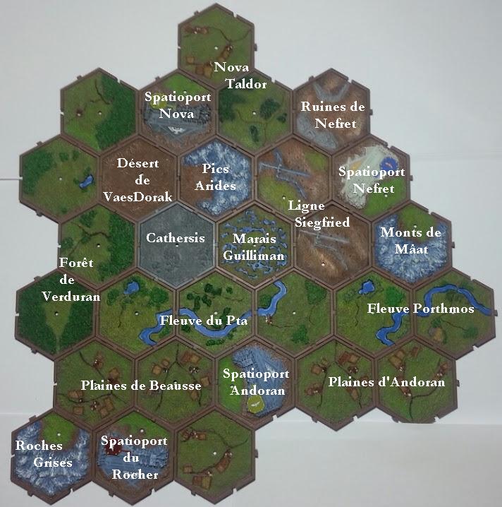 Géographie et histoire de Taldor et Vorah - Liber Darkape