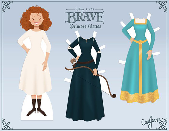 Disney Movie Princesses: Princess Paper Dolls