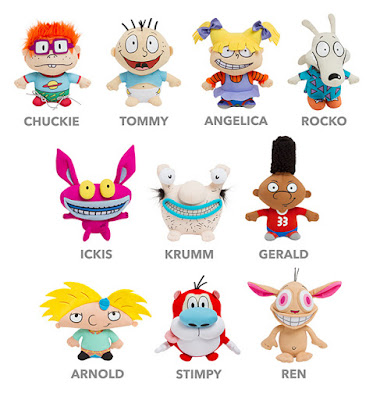 NickALive!: ThinkGeek Unveils '90s Nickelodeon Plush Collection | NickSplat