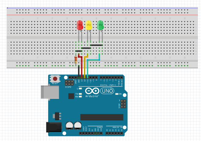 PROYECTOS DE TECNOLOGÍA: Semáforo con Arduino