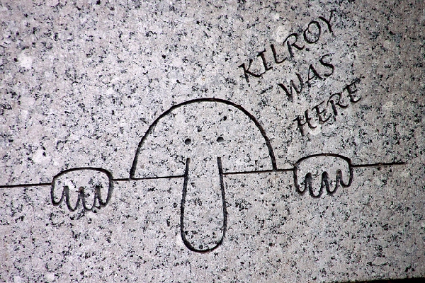 Kilroy was here! origin