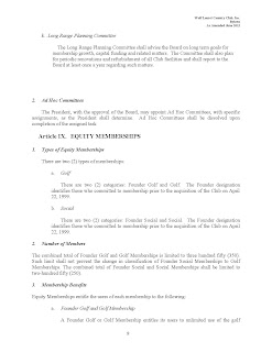 Wolf Laurel Country Club Bulletin Board: September 2012