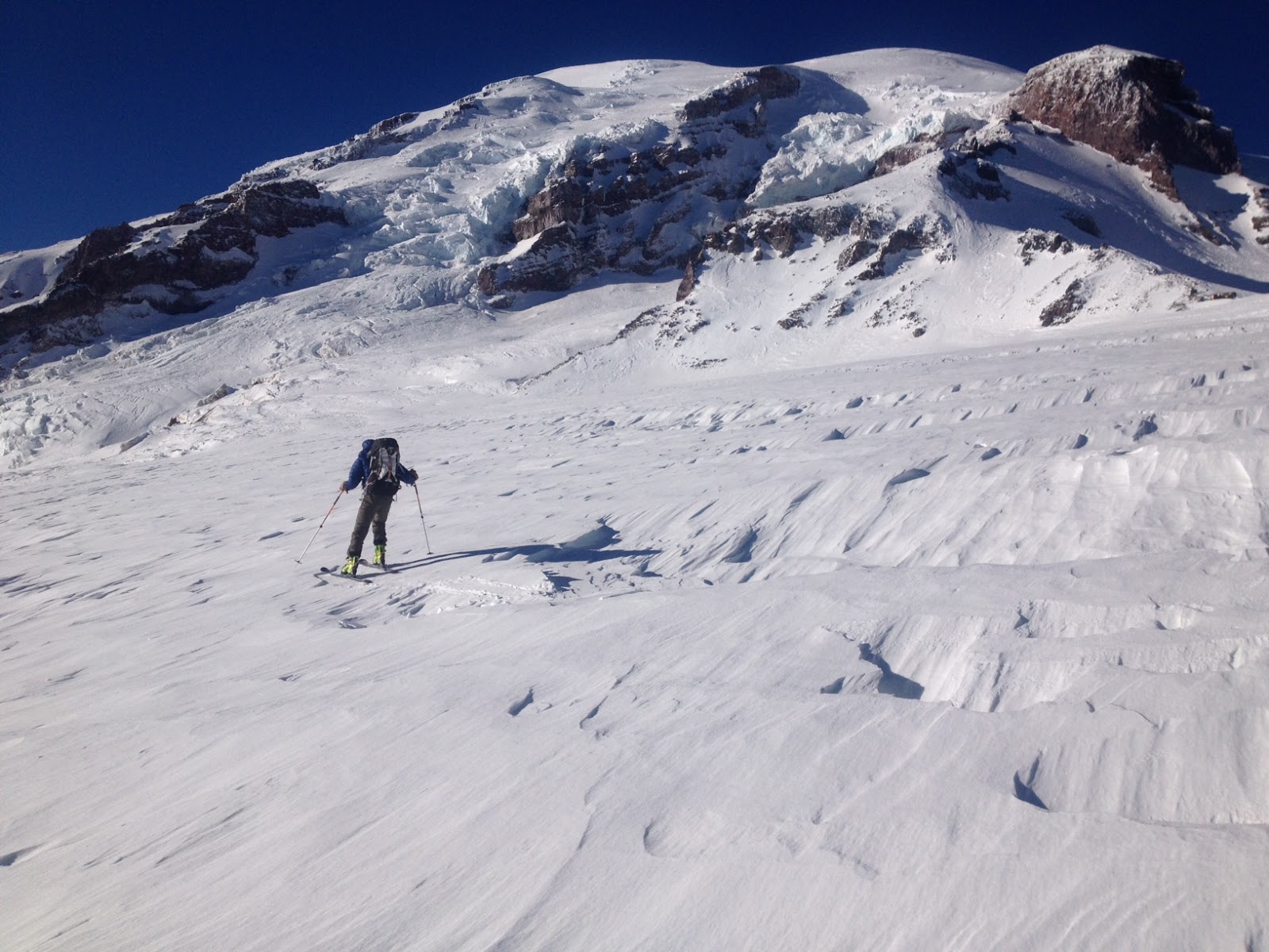 Mount Rainier Climbing: Winter on the Snowfield