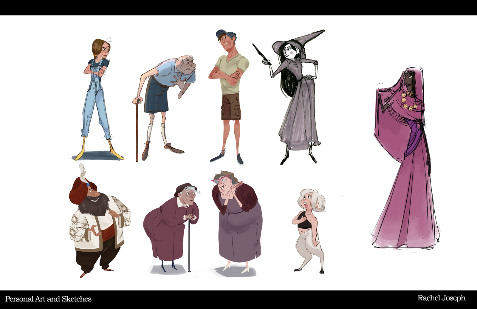 Character Design - Visual Development Portfolio 2017/2018