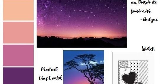 Scrapbook Tendance: Tableau inspiration