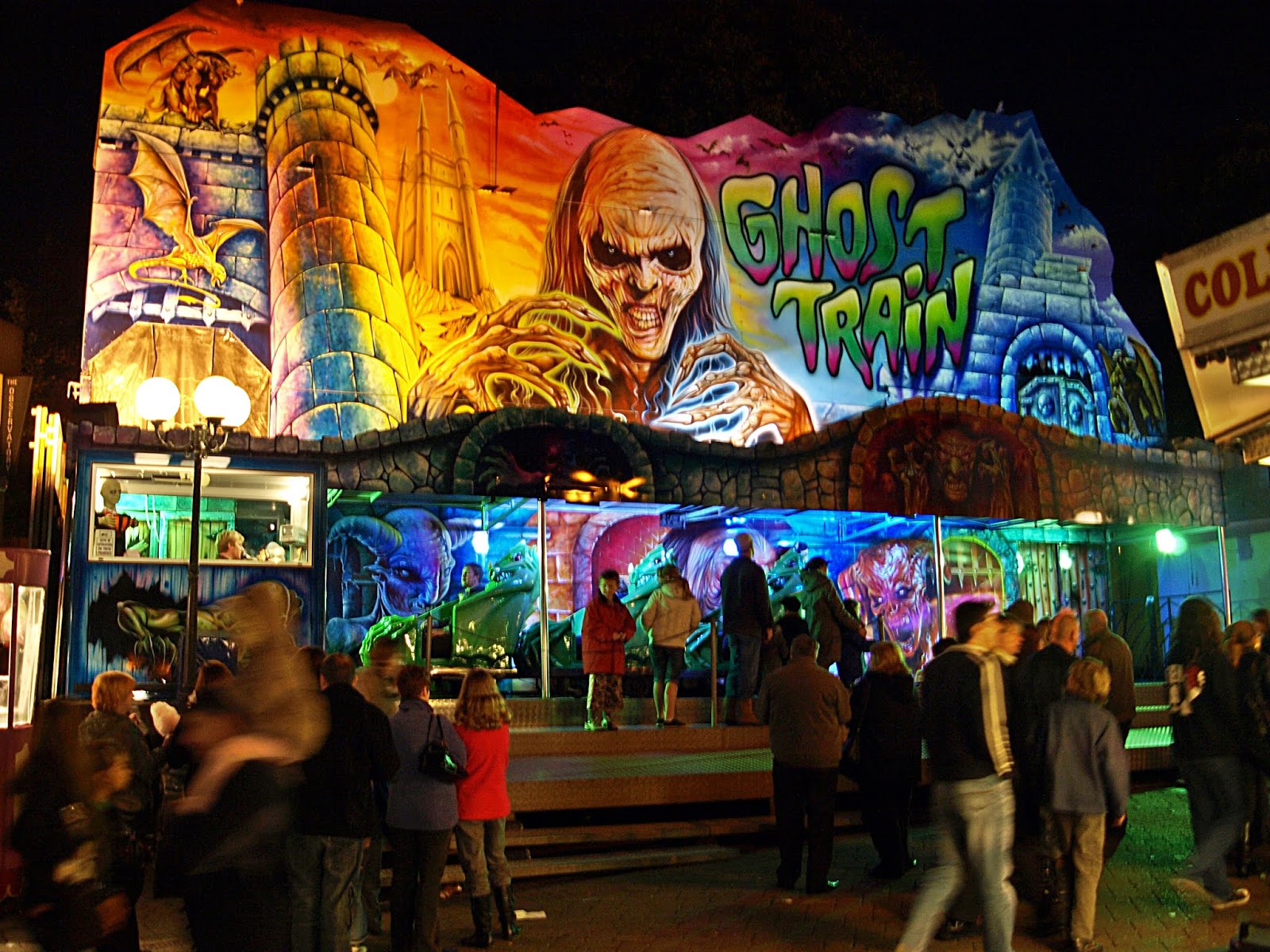 MONSTER BRAINS: Dark Rides, Ghost Trains and Haunted Mansions