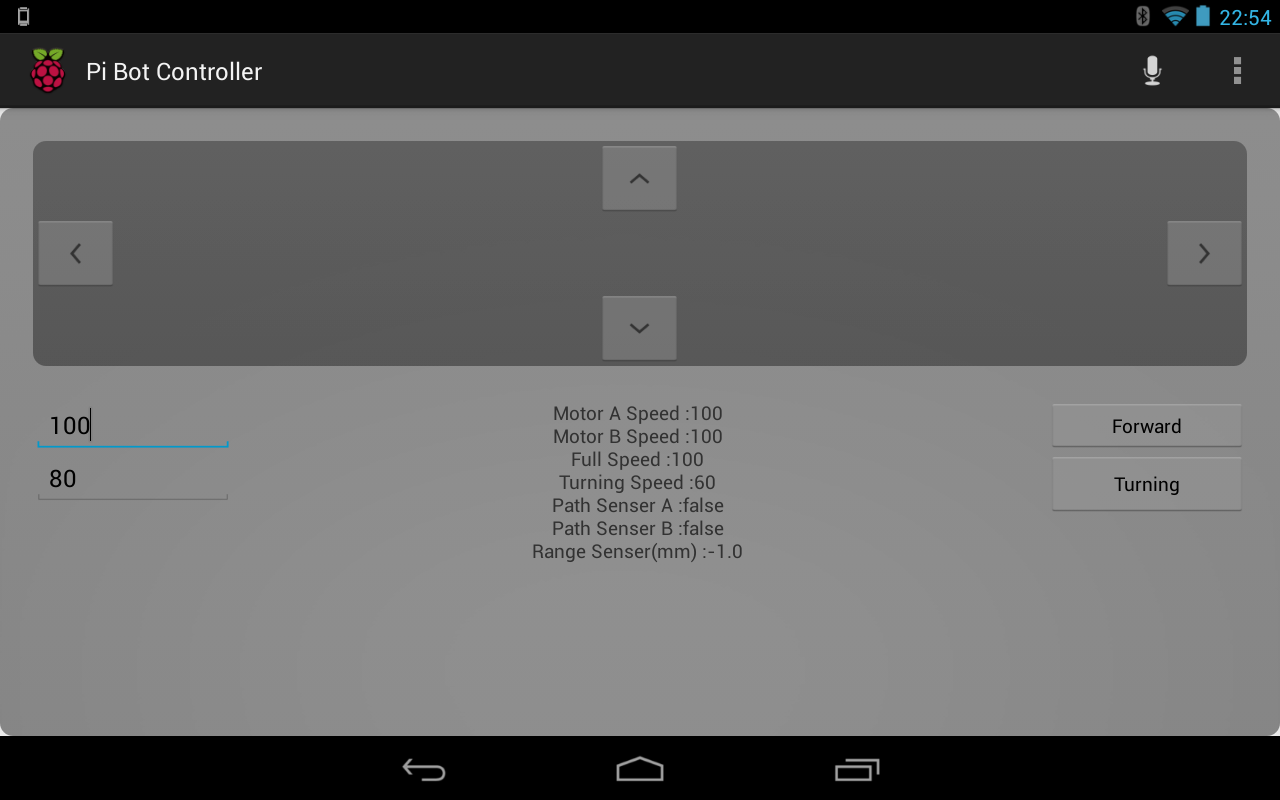 Random thoughts: Pebble Controlled Raspberry PiBot