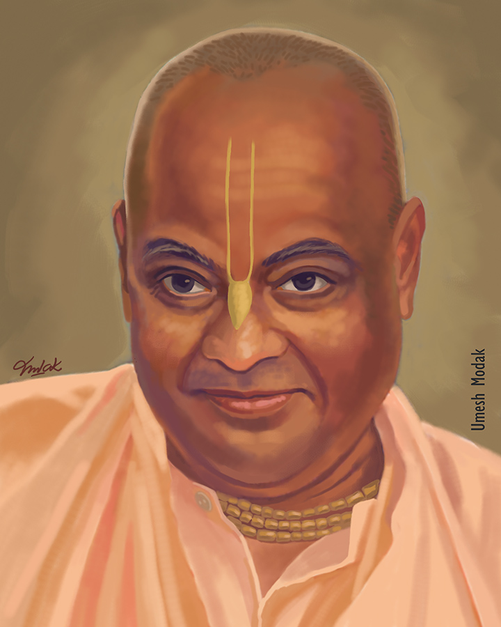 K-Visuals: Gour Govind Swami - Portrait