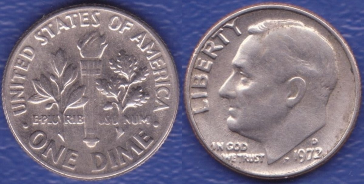 My coins collection: ONE DIME (10 Cents) 1965-2016