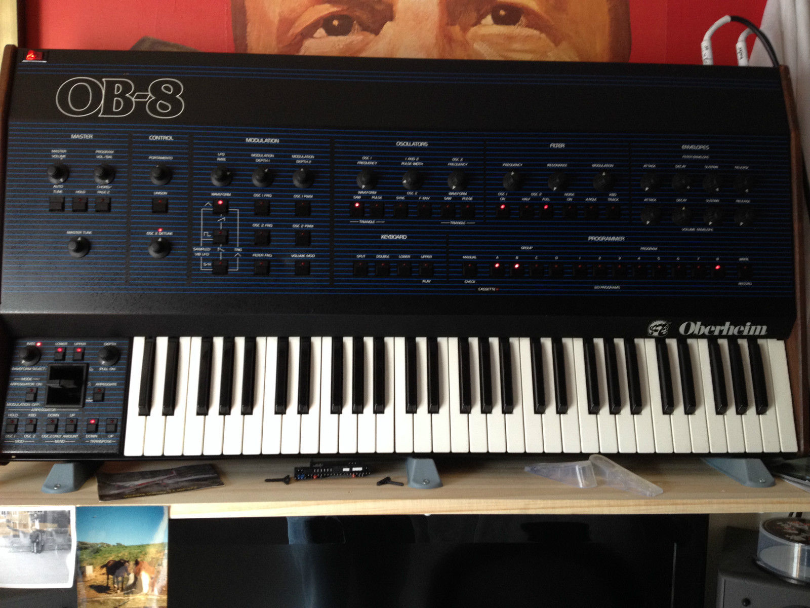 MATRIXSYNTH: Oberheim OB-8 SN C30807