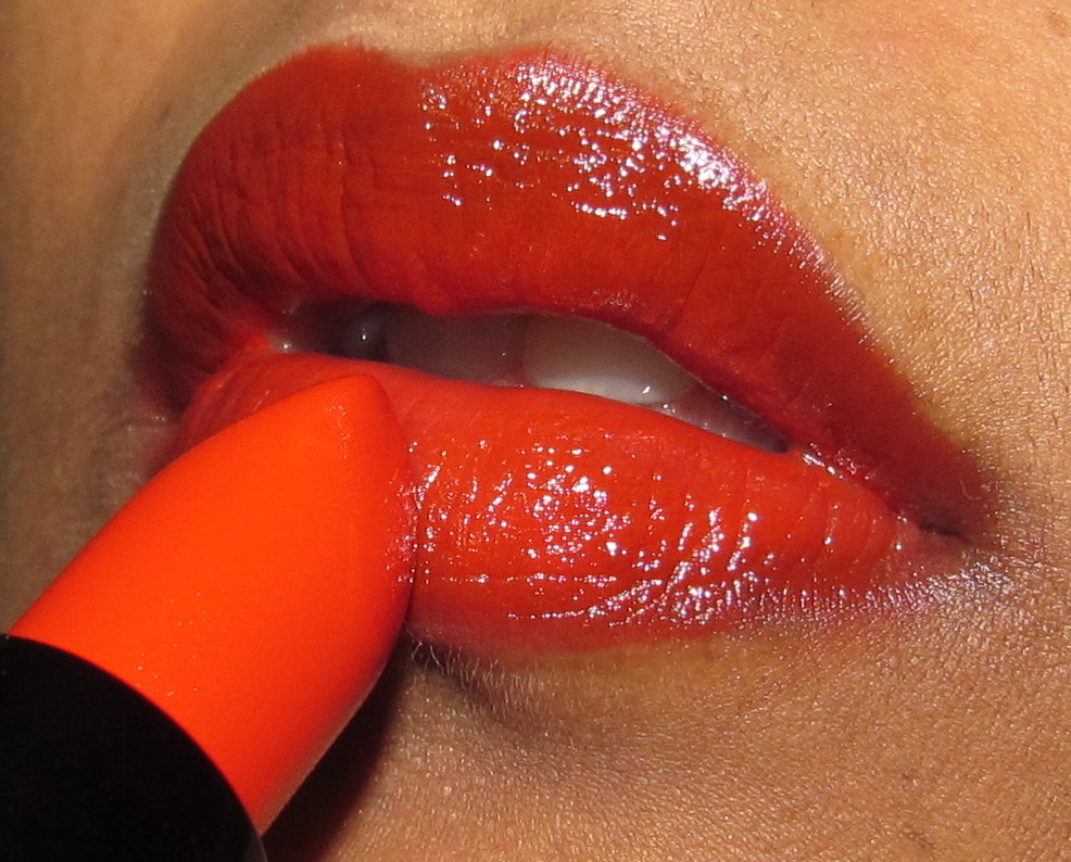 Indian Beauty Central: Say hello to Orange lips with Inglot 103 ...