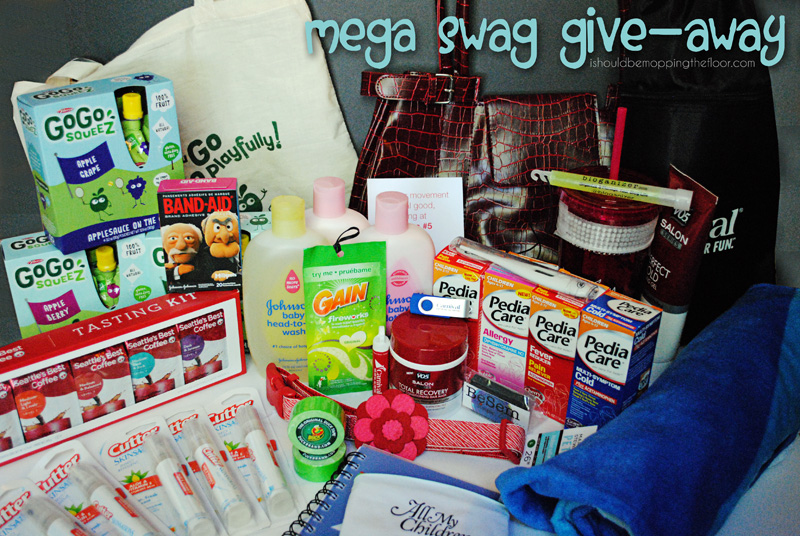 Mega Swag Give Away | i should be mopping the floor