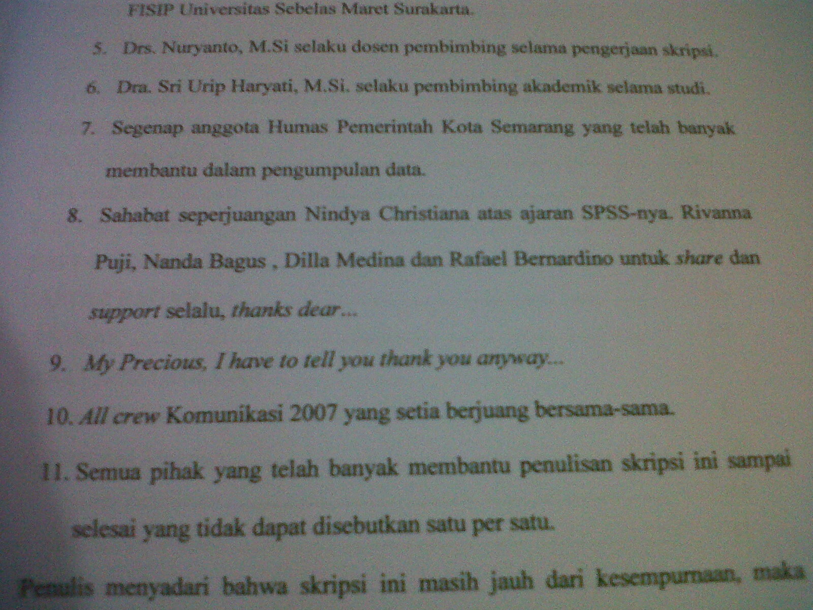 Kata Persembahan Skripsi Untuk Kekasih - crystallovescountry