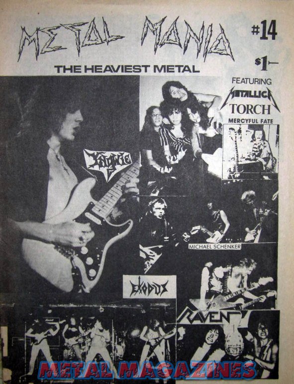 METAL MAGAZINES: METAL MANIA (USA)