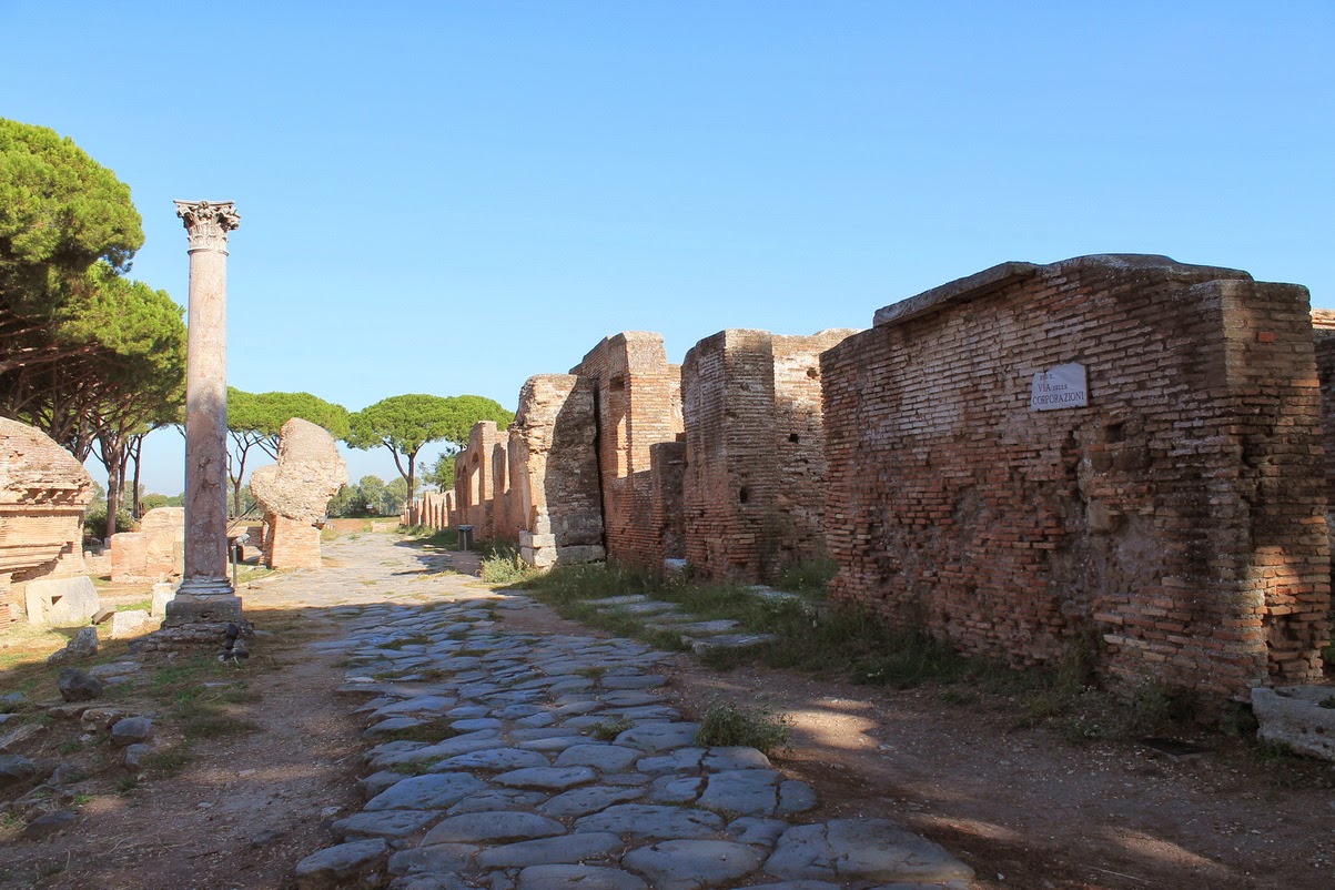 ~ Rome ~: ROUTES ~ Ostia Antica & Centro Storico