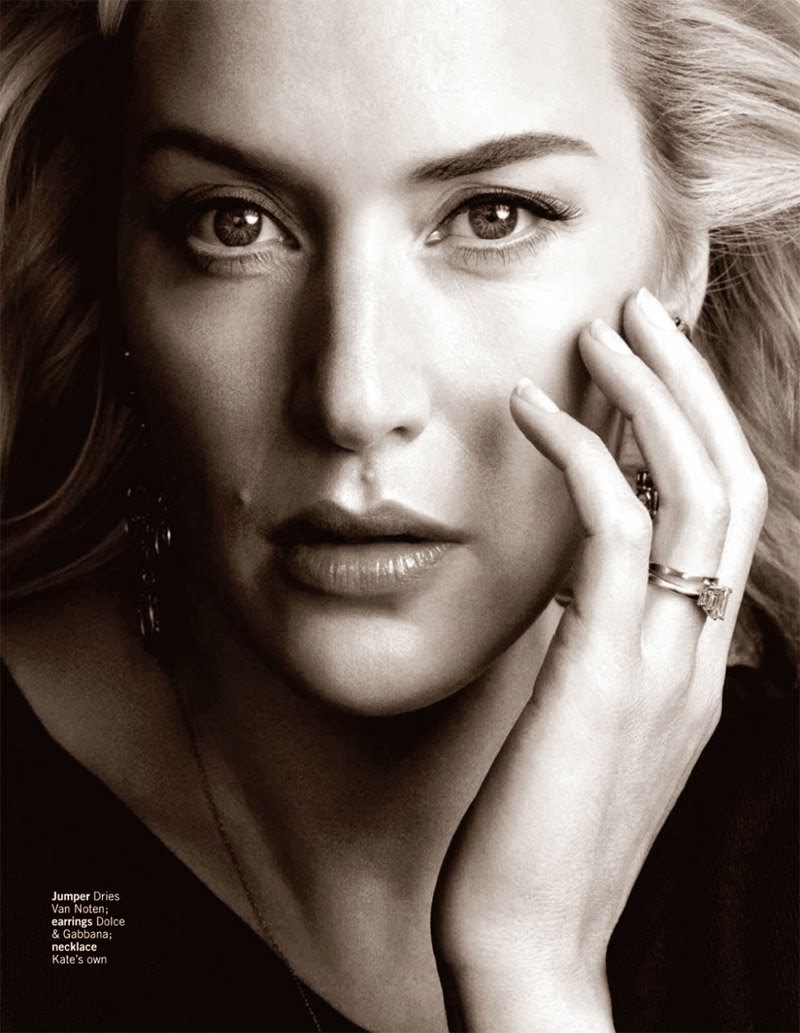 Kate Winslet Glamour UK Magazine Photoshoot February 2014 - Magazine ...