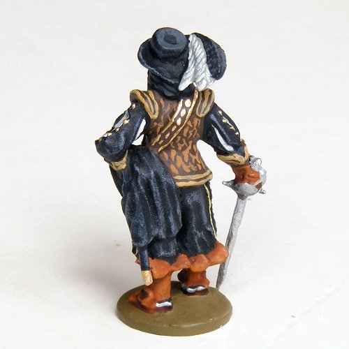Miniature Soldiers: The Three Musketeers and d'Artagnan (characters ...