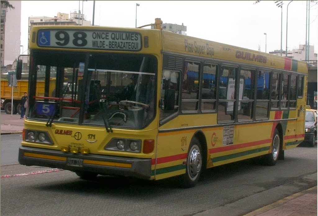 GTA Bus Argentina: El Detalle OA 105 - Expreso Quilmes S.A. - Linea 98