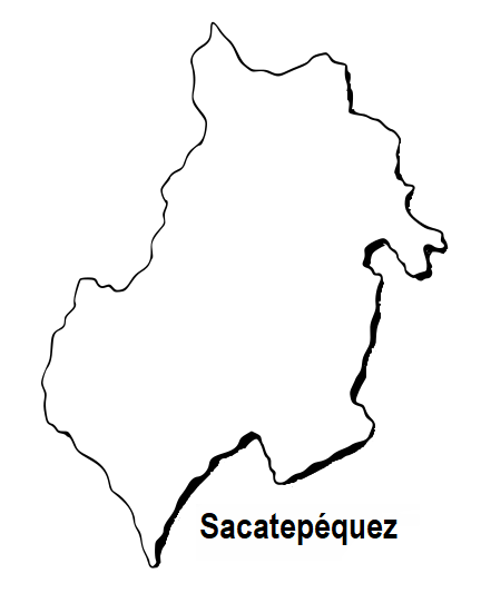 Blog de Biologia: Mapa del departamento de Sacatepéquez (Guatemala ...