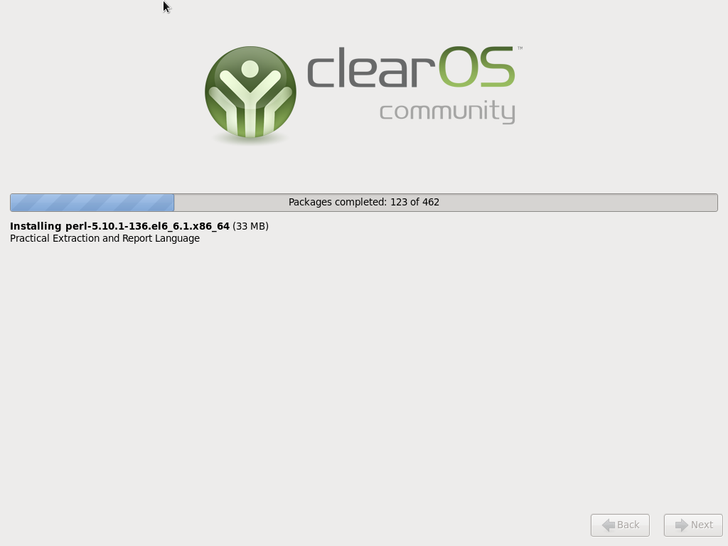 ClearOS install on VirtualBox. - Mr. Linux Head